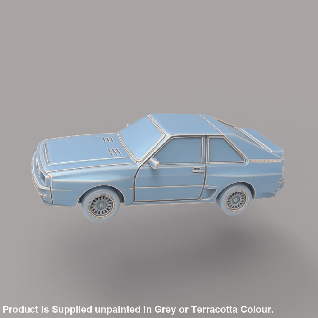 Iconic Cars of The 80's - Audi Quattro – Scale Scenery And Figures