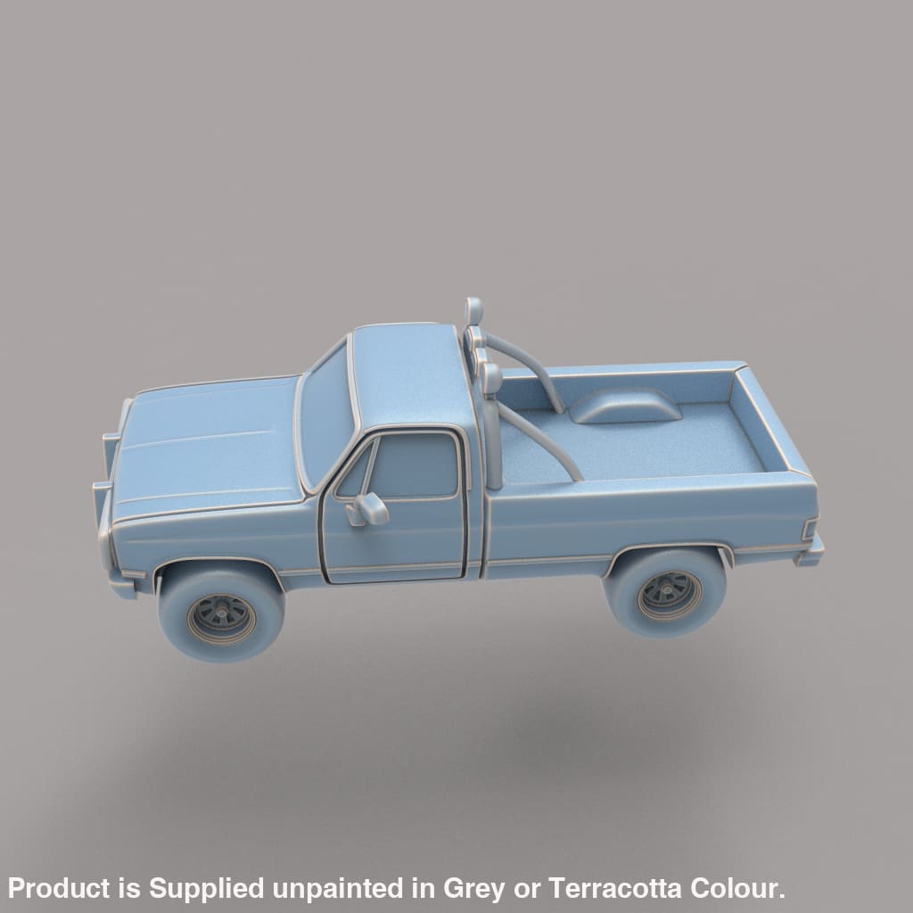 Iconic Cars of The 80's - GMC Sierra – Scale Scenery And Figures