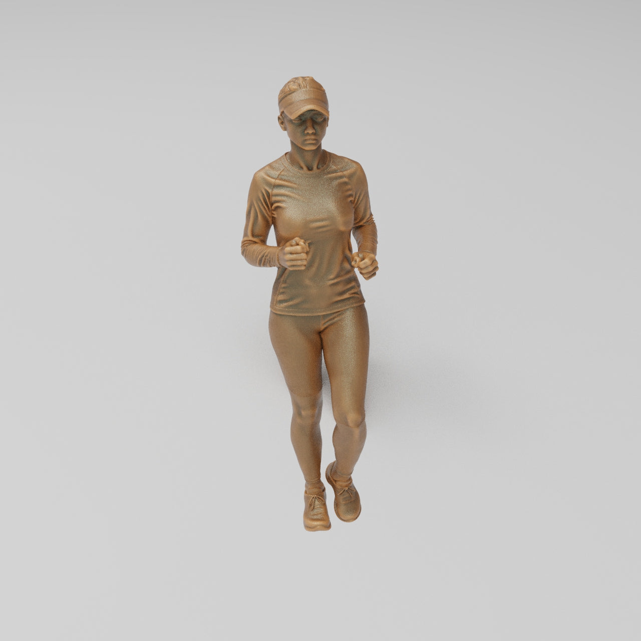 MM4210 Young Female Running – Scale Scenery And Figures