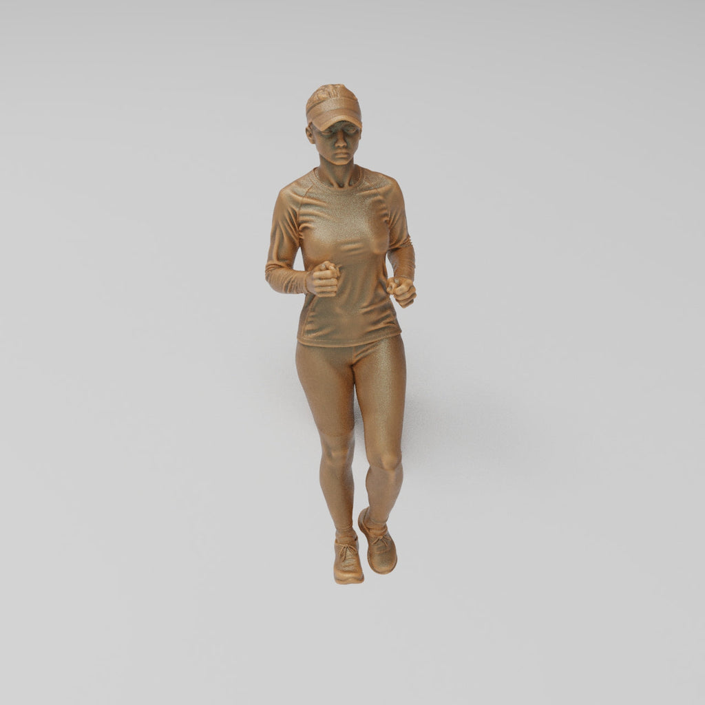 MM4210 Young Female Running – Scale Scenery And Figures