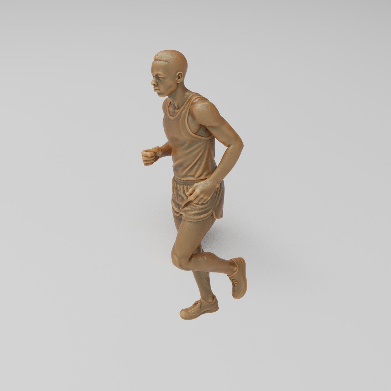 MM4212 Young Man Jogging – Scale Scenery And Figures