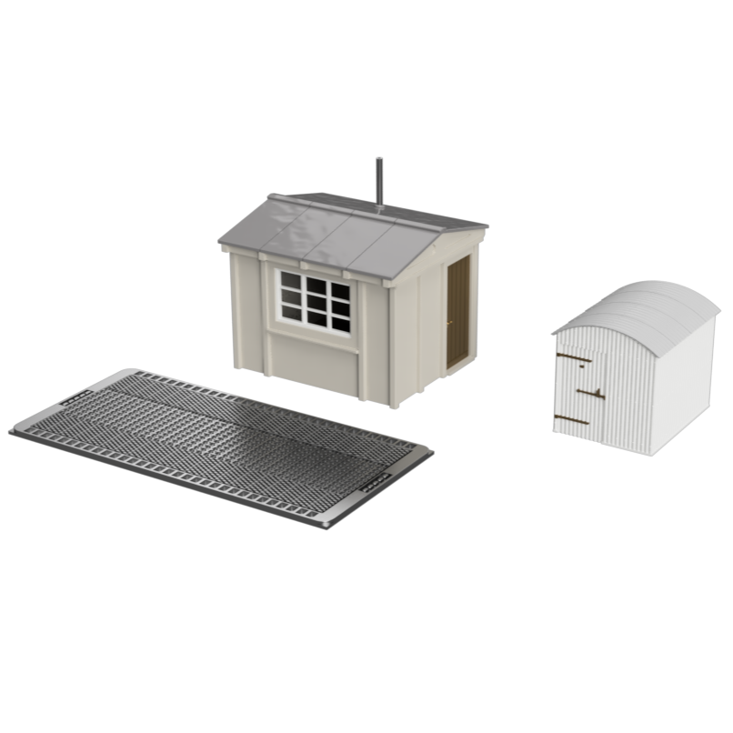 GM813E – GWR Weighbridge & Lamp Hut TT120/3mm Scale – Scale Scenery And ...