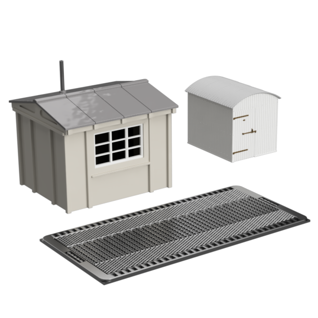 GM813E – GWR Weighbridge & Lamp Hut TT120/3mm Scale – Scale Scenery And ...