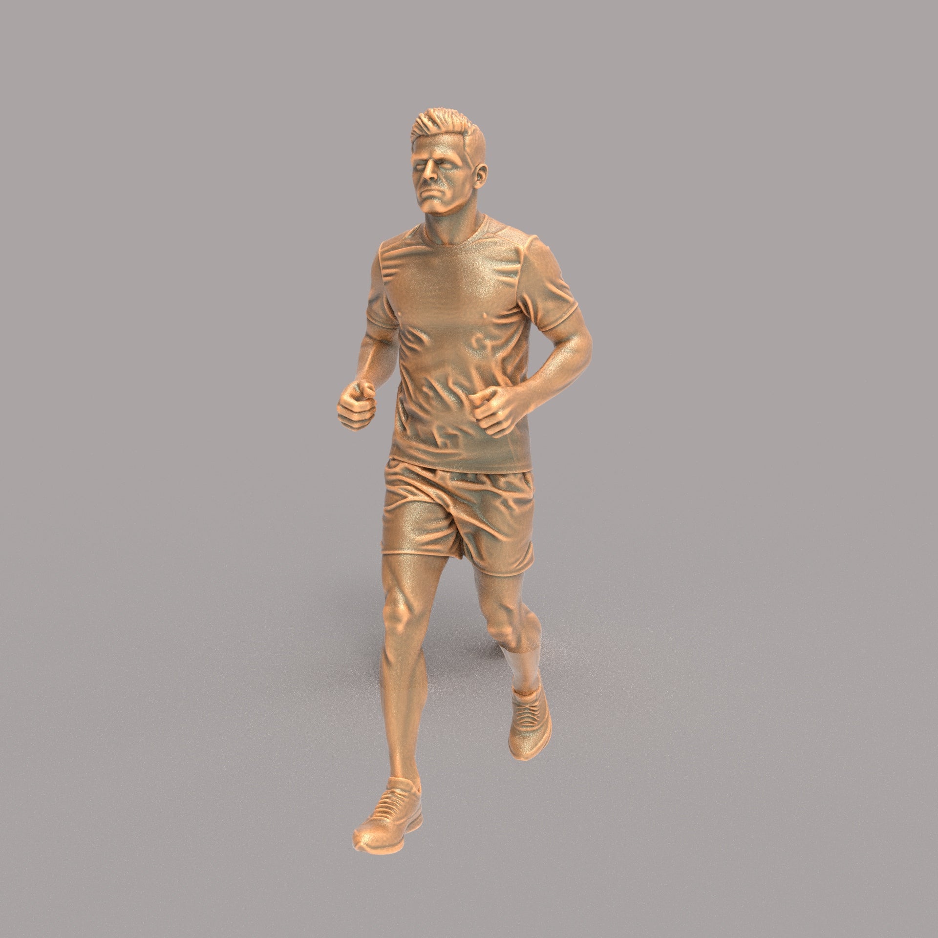 MM4207 Young Male Jogging – Scale Scenery And Figures