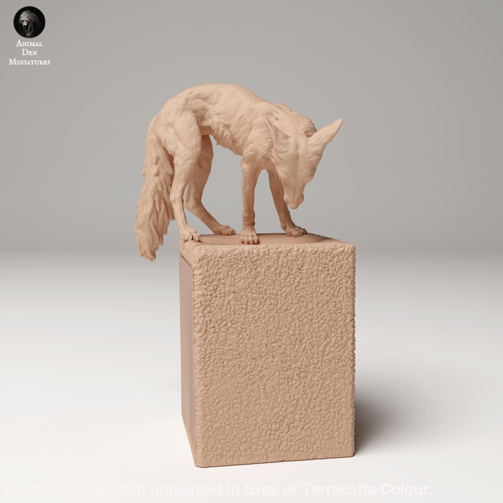 ADM2010 Red Fox Raiding Bin – Scale Scenery And Figures