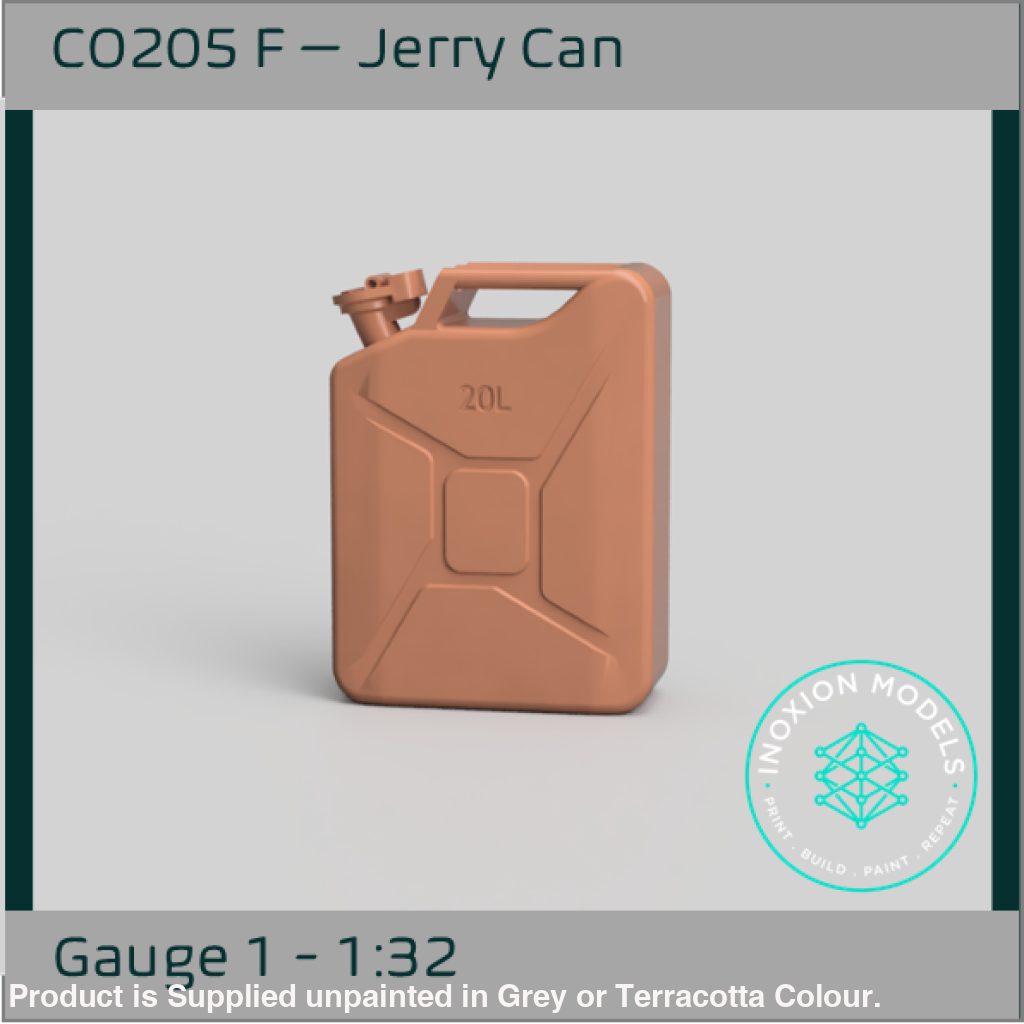 CO205 F – Jerry Can 1:32 Scale – Scale Scenery And Figures