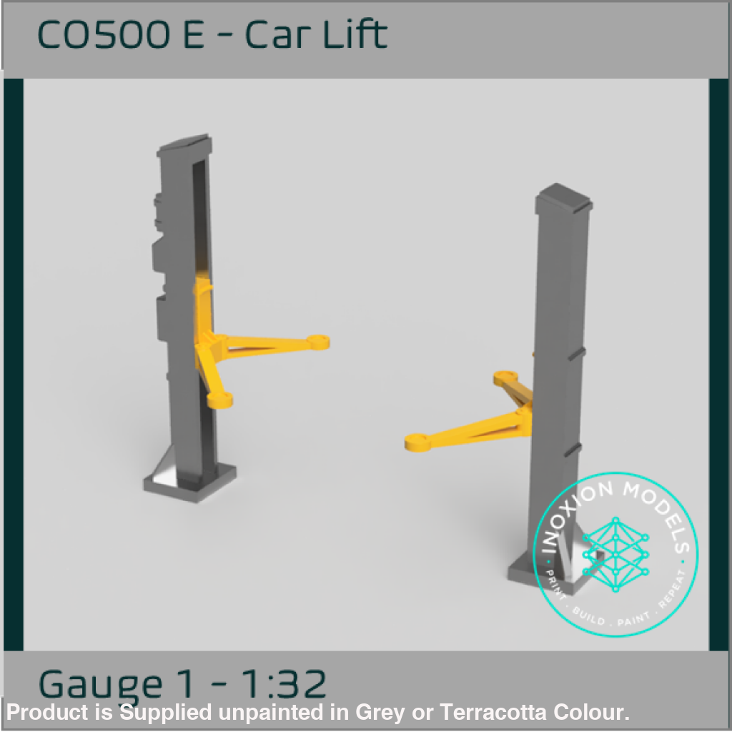 CO500 E – Car Lift 1:32 Scale – Scale Scenery And Figures