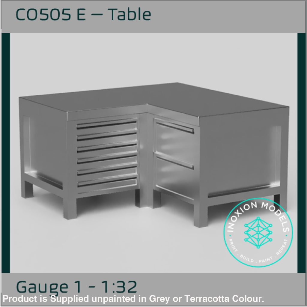CO505 E – Corner Table 1:32 Scale – Scale Scenery And Figures
