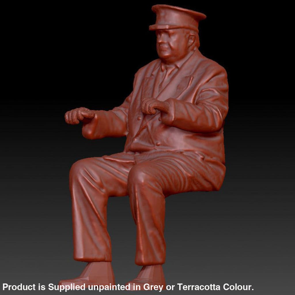 DSP005B Loco Driver Sitting legs Cut – Scale Scenery And Figures
