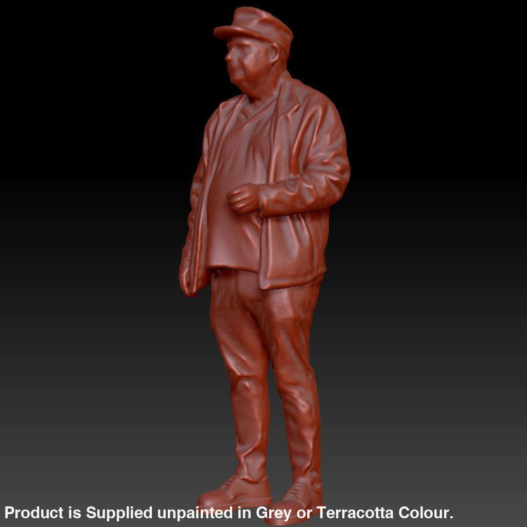 DSP125 Steam Loco Driver 3 – Scale Scenery And Figures
