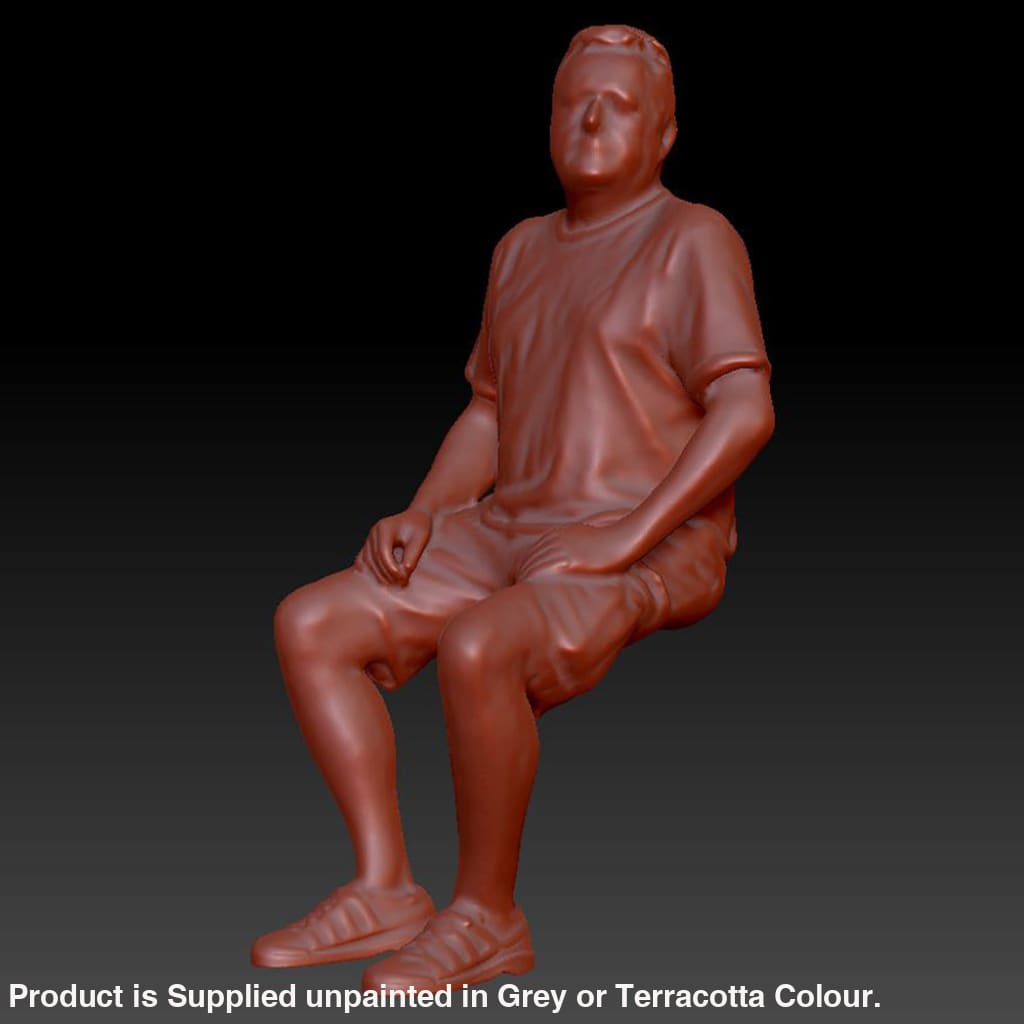DSP217 Male sitting – Scale Scenery And Figures