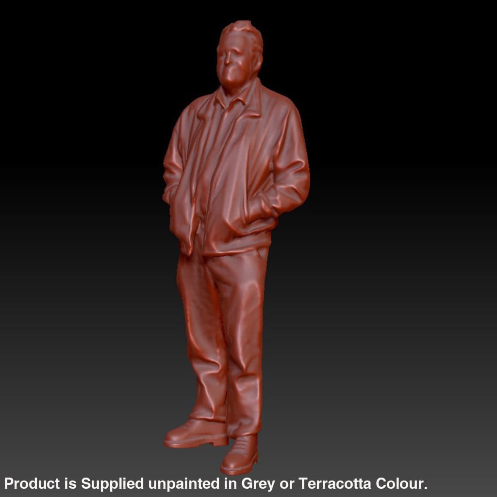 DSP276 Male in Leather jacket – Scale Scenery And Figures