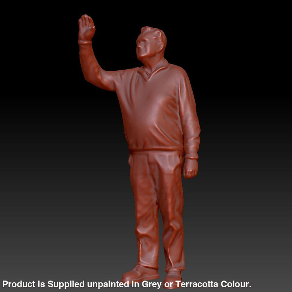 DSP281 Male Arm up waving – Scale Scenery And Figures