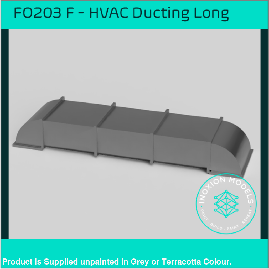 FO203 F – HVAC Ducting Long OO/HO Scale – Scale Scenery And Figures