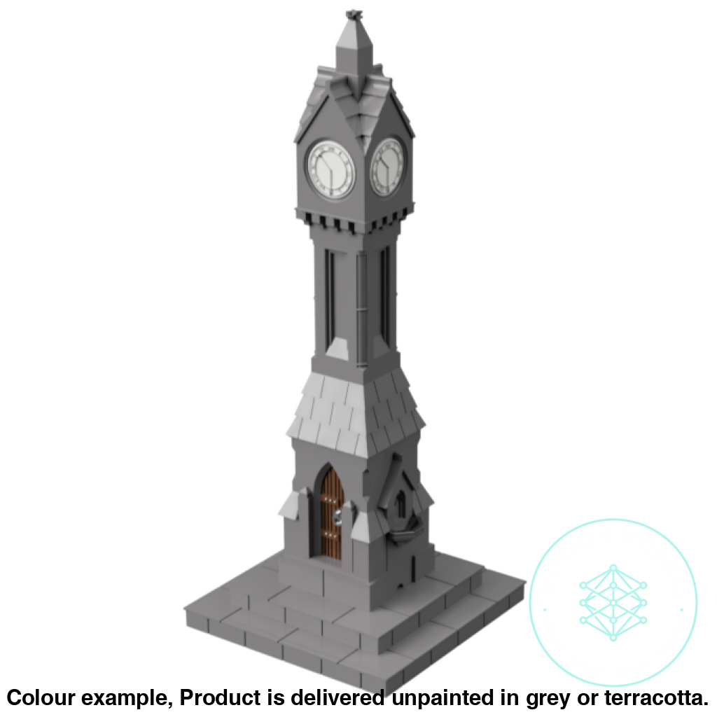 GM303 – Town Clock TT120/3mm Scale – Scale Scenery And Figures