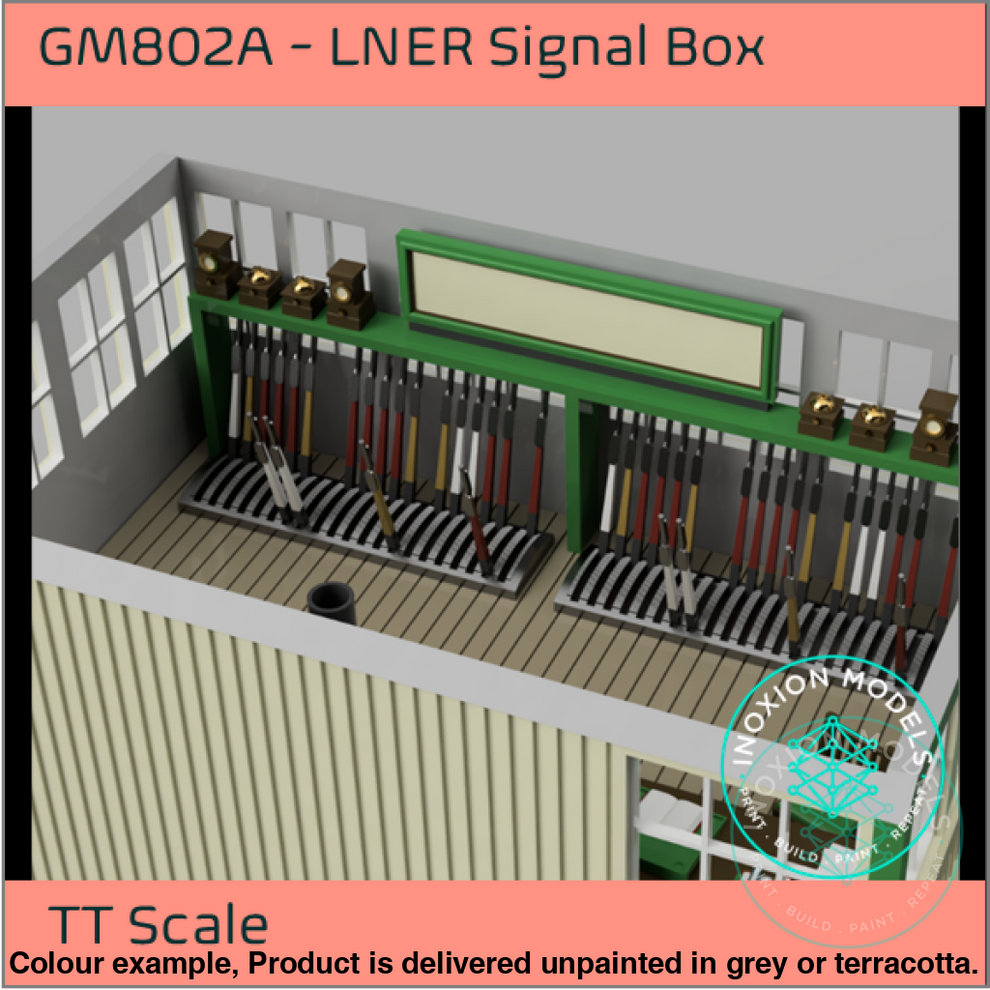 GM802A – LNER Signal Box TT120/3mm Scale – Scale Scenery And Figures
