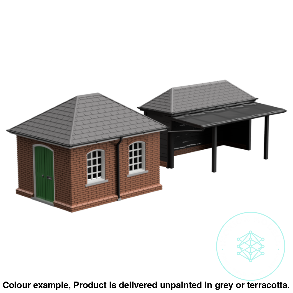 GM811A – LNER Tram Station TT120/3mm Scale – Scale Scenery And Figures