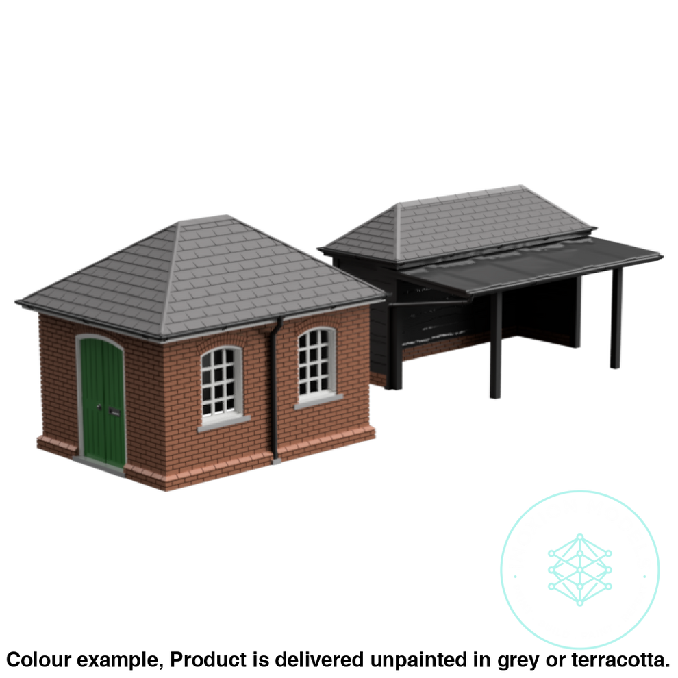 GM811A – LNER Tram Station TT120/3mm Scale – Scale Scenery And Figures