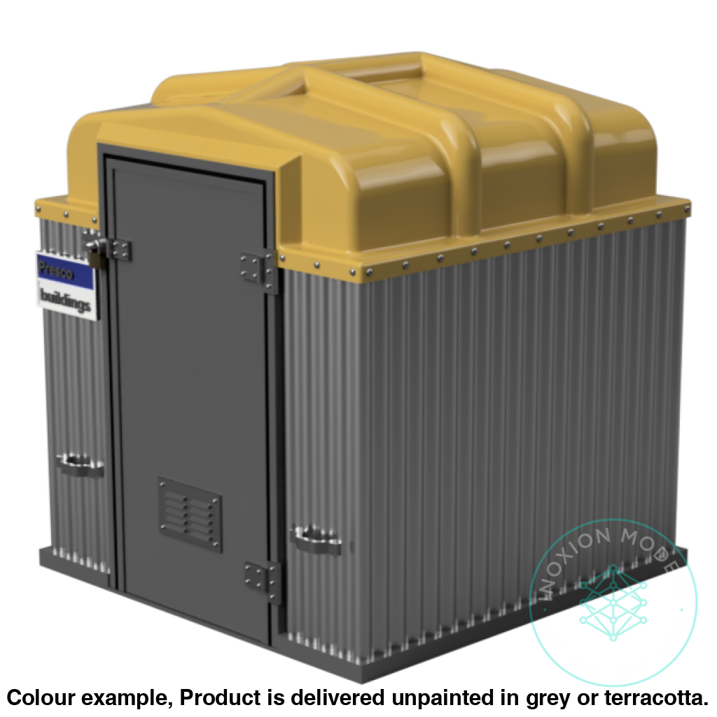 GO204B – Presco Hut 6'x6' TT120/3mm Scale – Scale Scenery And Figures