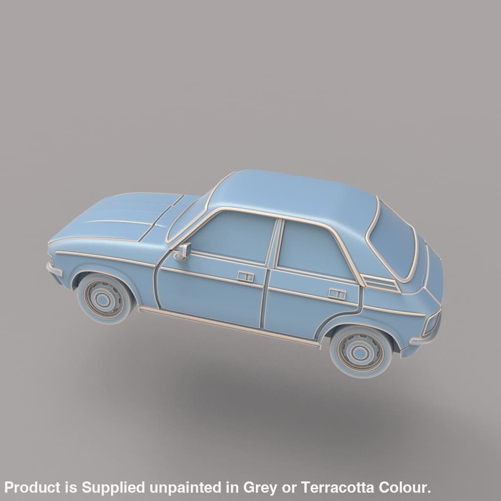 Iconic Cars of The 80's - Austin Allegro – Scale Scenery And Figures