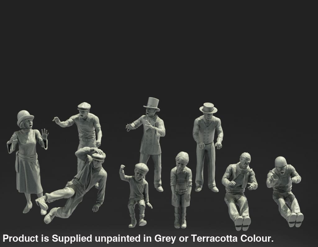 MM1107 Grand Prix 1900 Spectators – Scale Scenery And Figures