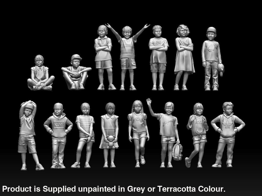 MM1164 Children Multi Listing – Scale Scenery And Figures