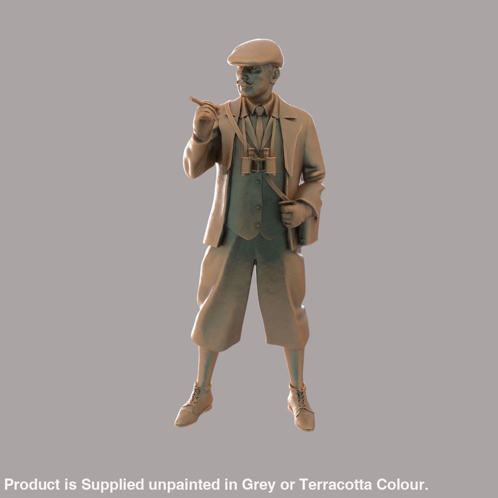 MM2025 Posh 1900's Gentleman smoking – Scale Scenery And Figures