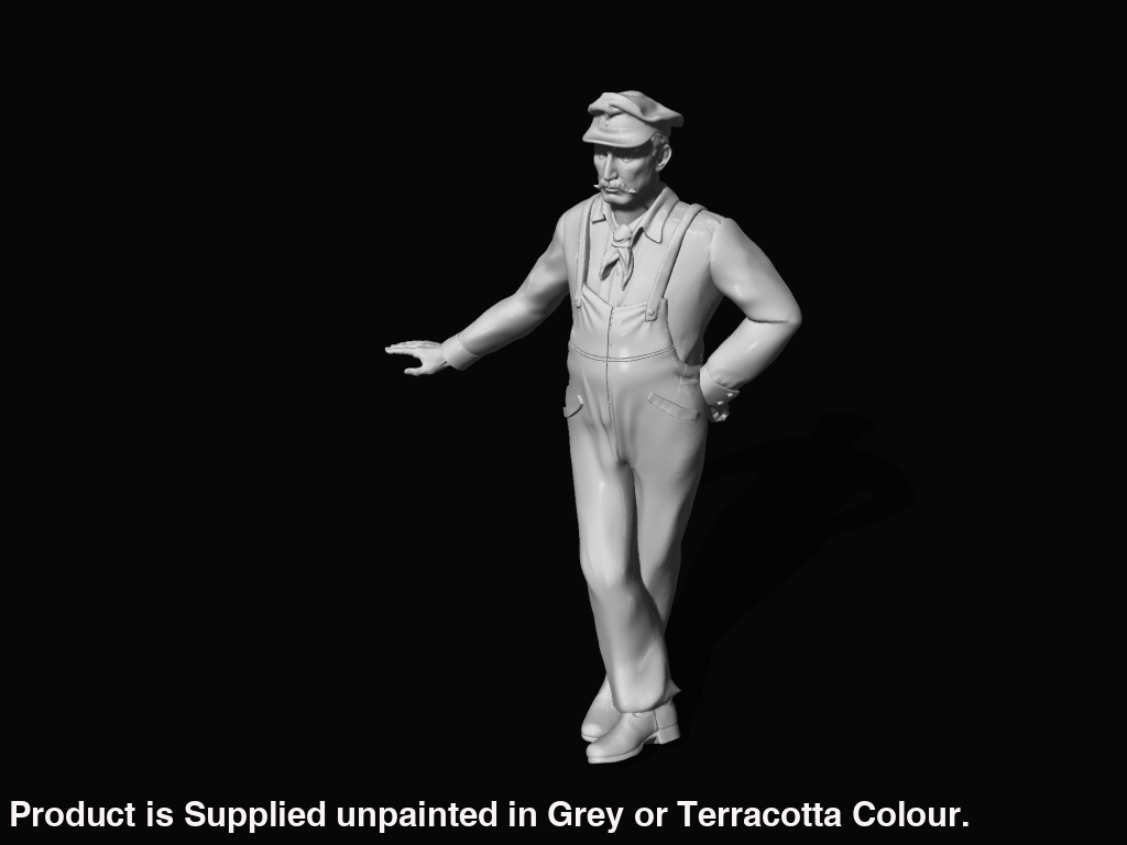 MM411 Train Driver 1 – Scale Scenery And Figures