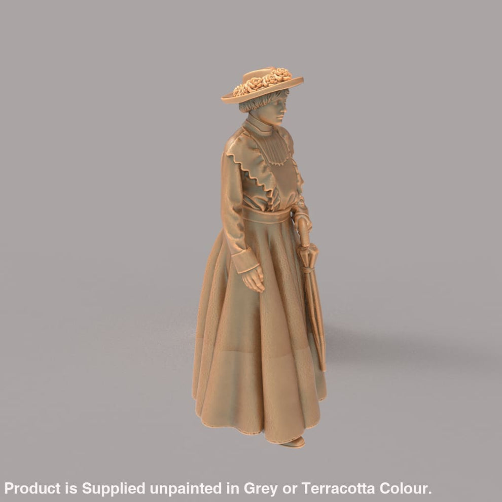 MM622C Edwardian/Victorian Female Figure – Scale Scenery And Figures