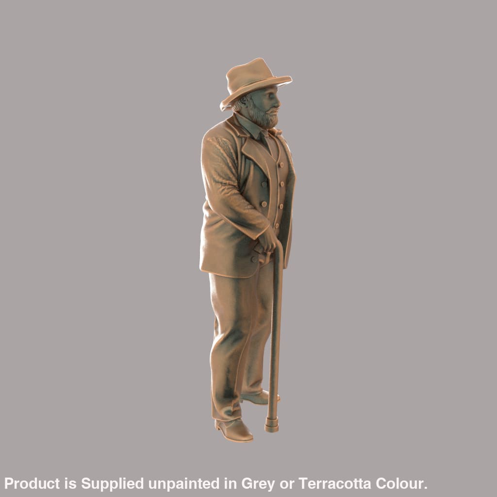 MM622C Edwardian/Victorian Male Figure – Scale Scenery And Figures