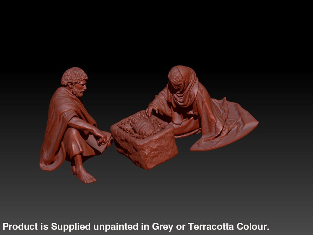 MM923 Nativity Scene – Scale Scenery And Figures