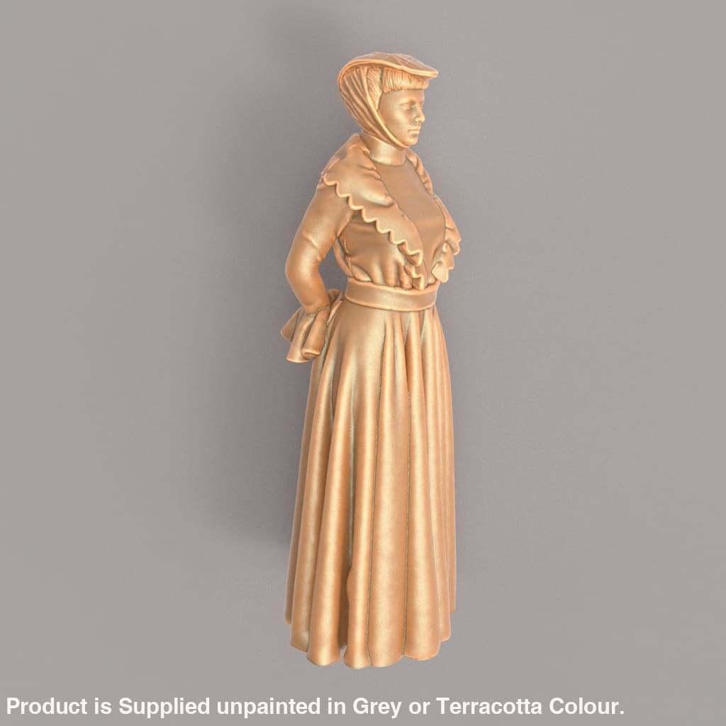 MM929B Victorian Female Standing – Scale Scenery And Figures