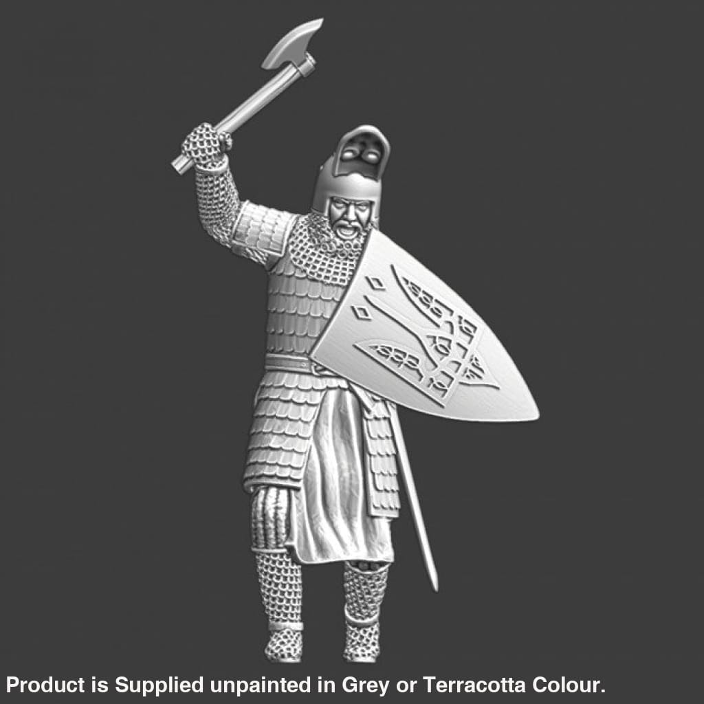 NCM009 Medieval dismounted Kievan-Rus warrior – Scale Scenery And Figures