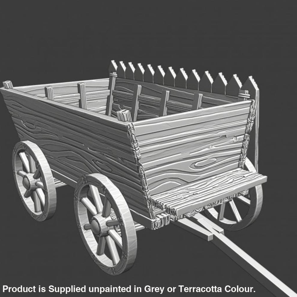 NCM146 Medieval war wagon - version 2 – Scale Scenery And Figures