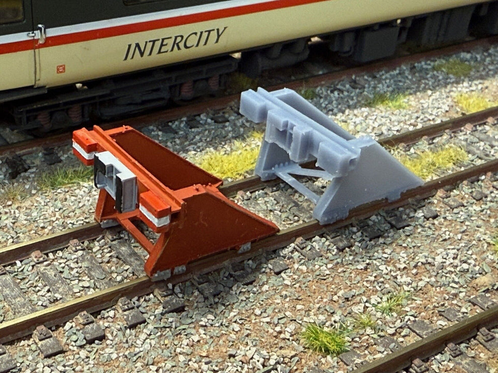 PJD088 Model Railway Modern Friction Buffer Stop – Scale Scenery And ...